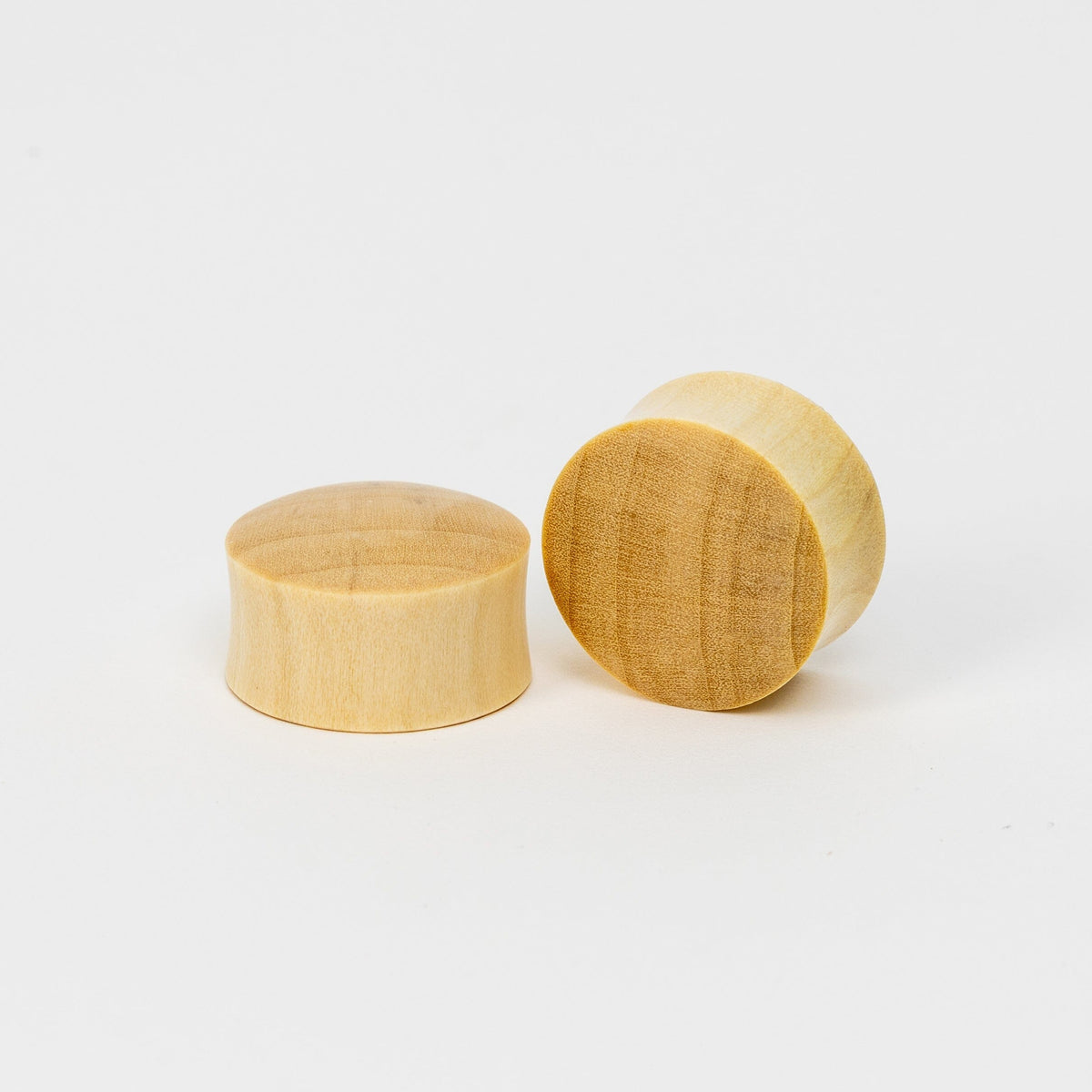 Crocodile Convex Wood Plugs | Light Wood Gauges – PlugYourHoles.com
