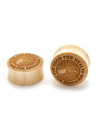 Engraved Plugs | Custom Engraved Wood | Custom Engraved Stone ...