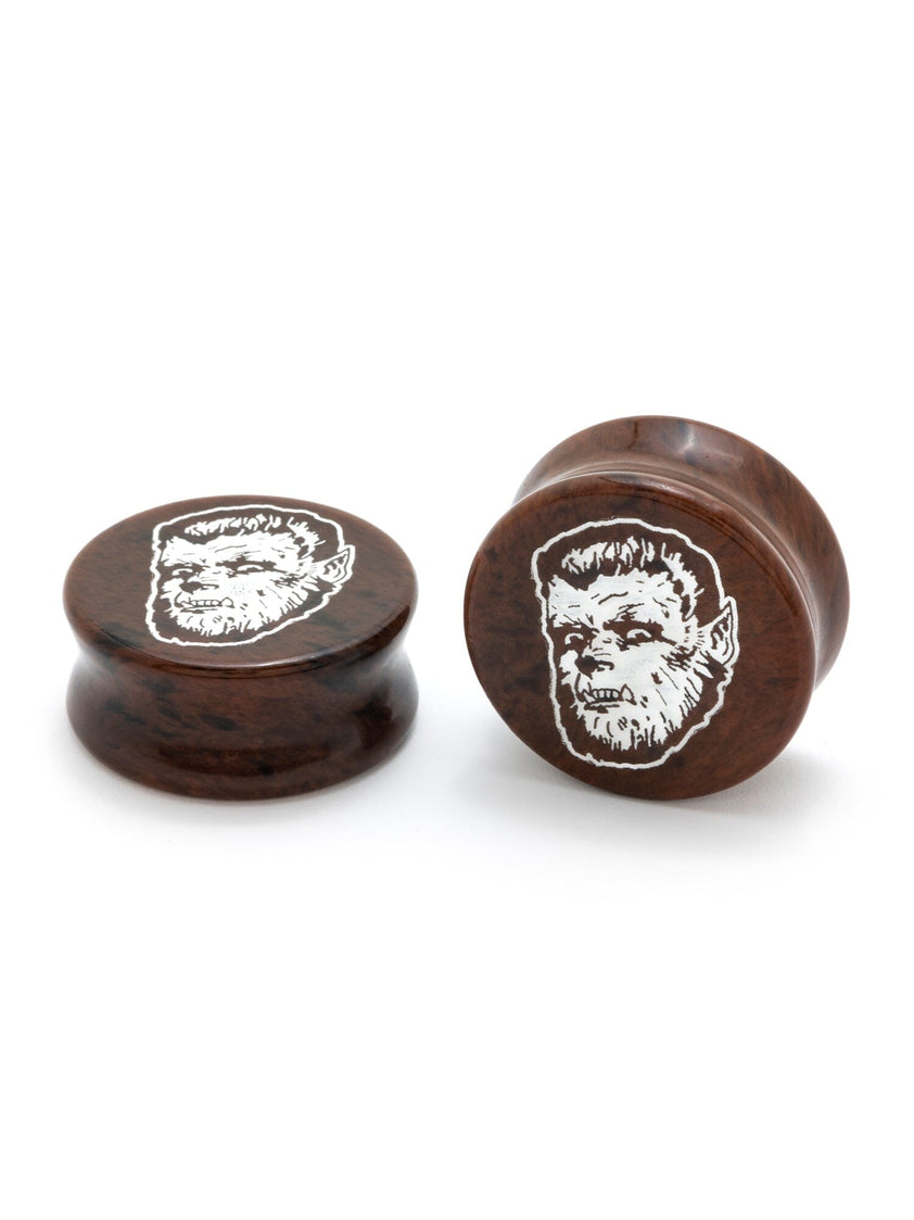 Movie Monster Engraved Stone Plugs | Horror Movie Gauges | Film Plugs ...