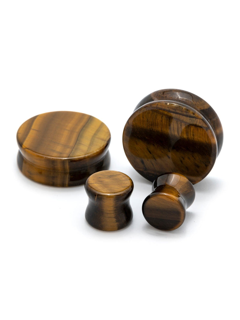 Tiger's Eye Stone Plugs | Tiger's Eye Gauges | Tigerseye Plugs ...
