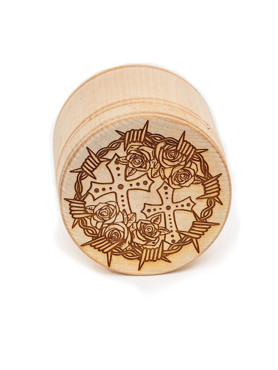 Barbed Wire Engraved Plug Box | Engraved Jewelry Box – PlugYourHoles.com